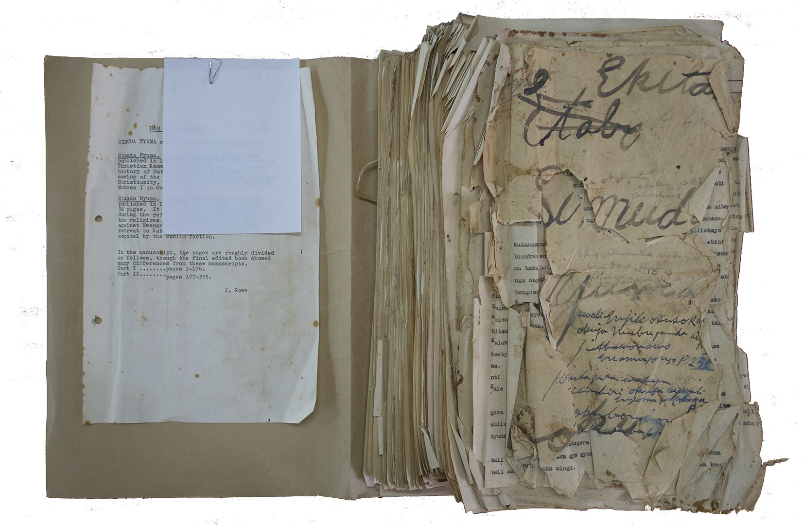 Tudda Nyuma ! (an introduction) — History In Progress Uganda